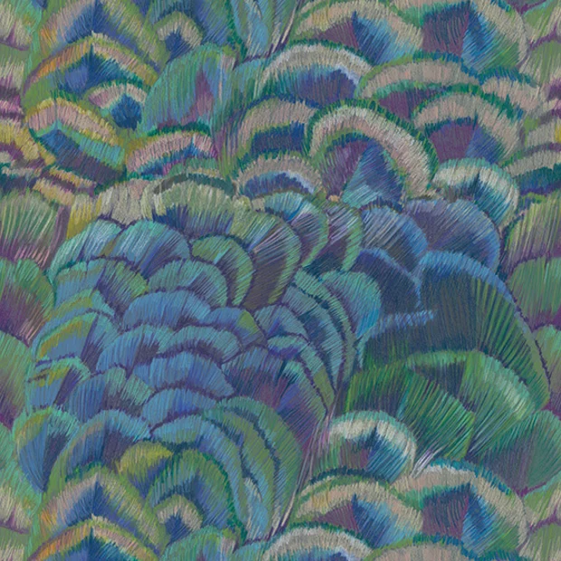 Casadeco Plumae Panel 8336 8336 65 68 | James Dunlop Textiles