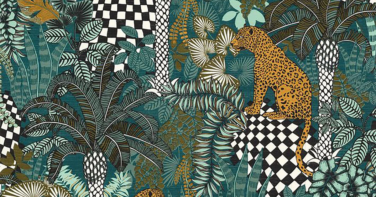 Casamance Belize Wallpaper 7550 7550 02 02 | James Dunlop Textiles