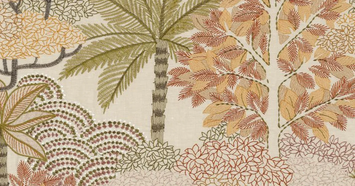 Casamance Voyage Imaginaire 4972 4972 01 27 | James Dunlop Textiles