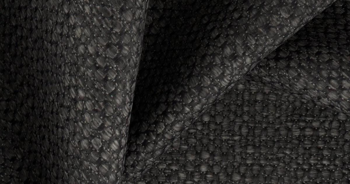 Zepel FibreGuard Outdoor Ohana Caviar | Zepel Fabrics & Wallpapers